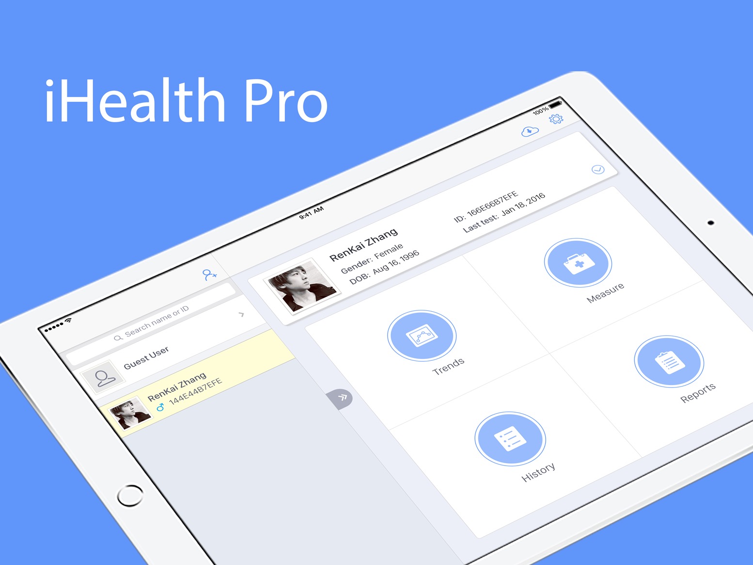 iHealth Pro App界面UI设计_飘棉花糖的天空-站酷ZCOOL