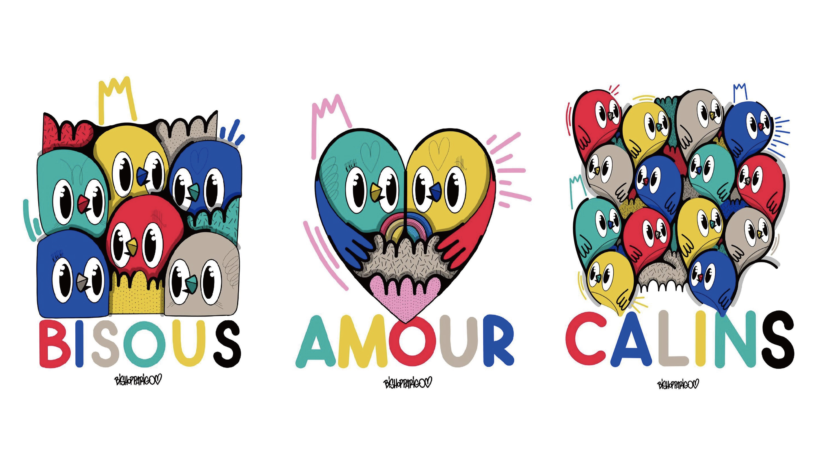 艺术家合作系列 SKWAK X Bishop Parigo_SKWAK-站酷ZCOOL