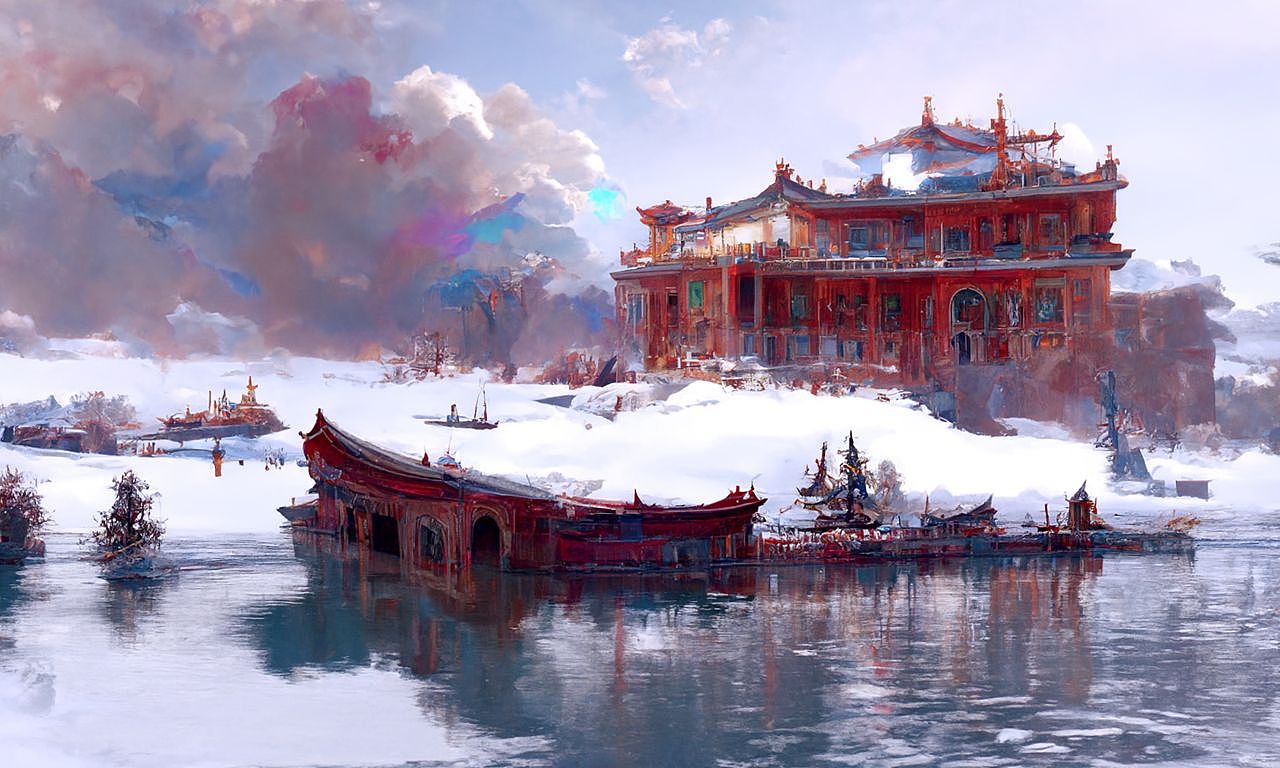 AI眼中的中国城_笛梵jiny-站酷ZCOOL