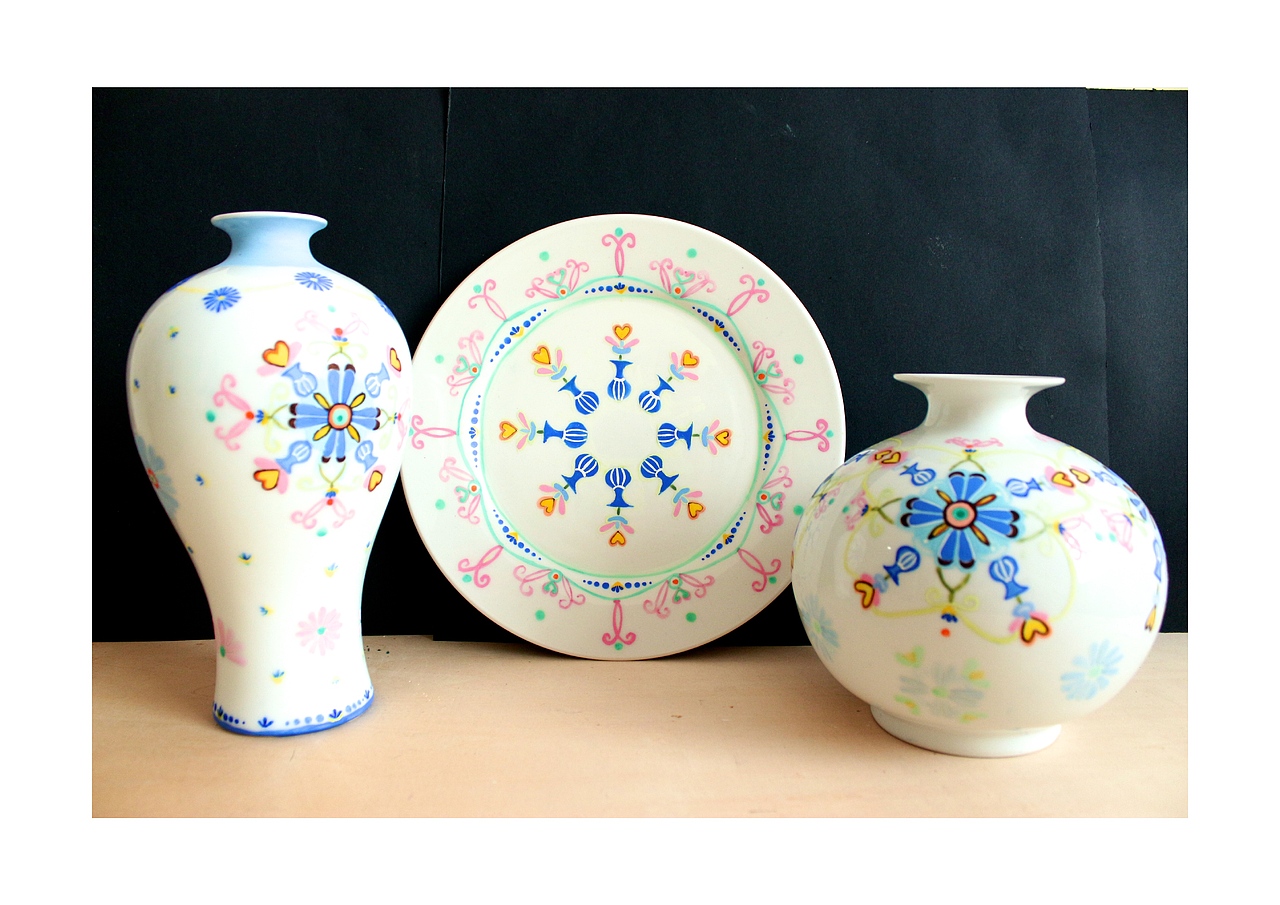 陶瓷纹样设计_FUIY-站酷ZCOOL