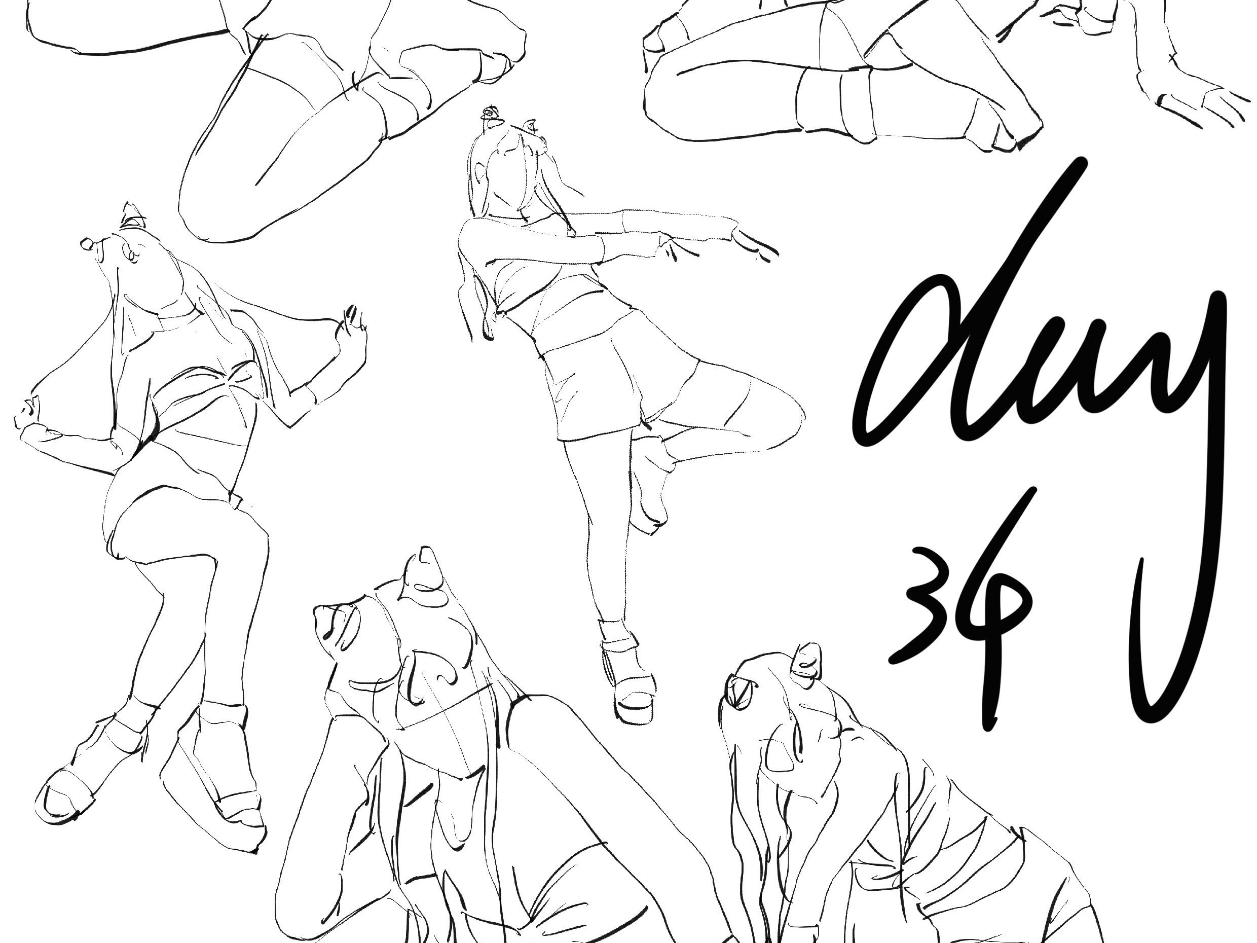 #速写60天挑战赛#day34@速写班长_和速写死磕-站酷ZCOOL