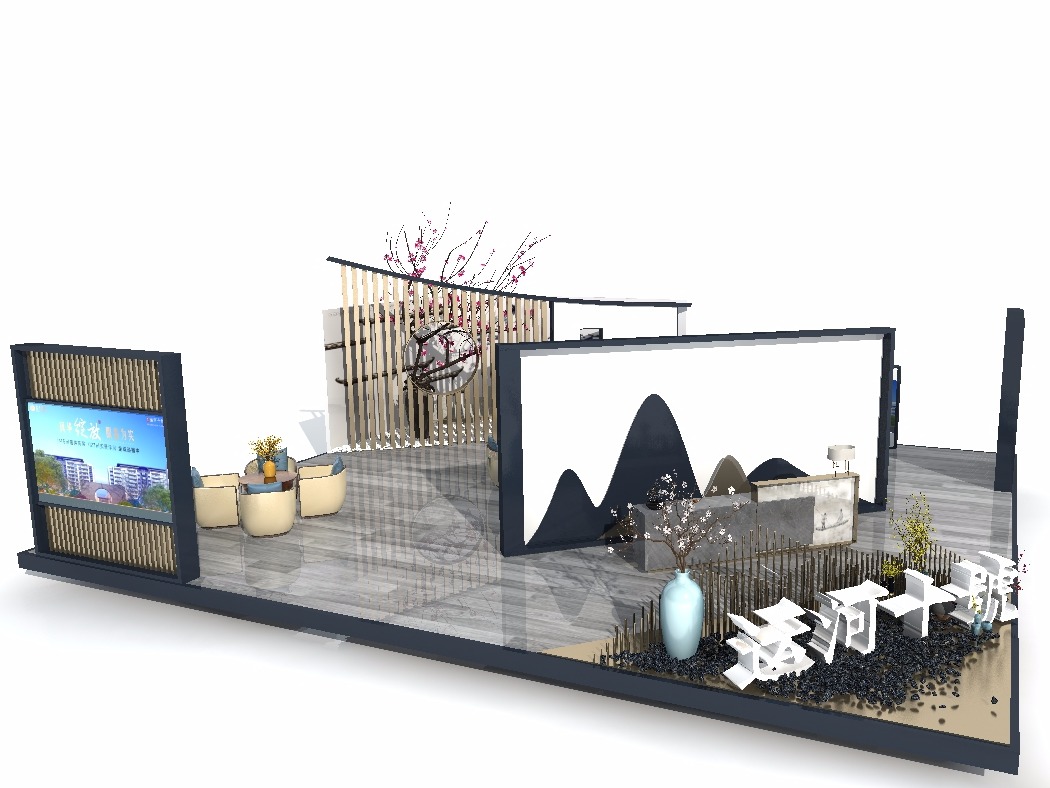 富力展台展厅设计_程子欣在哪-站酷ZCOOL