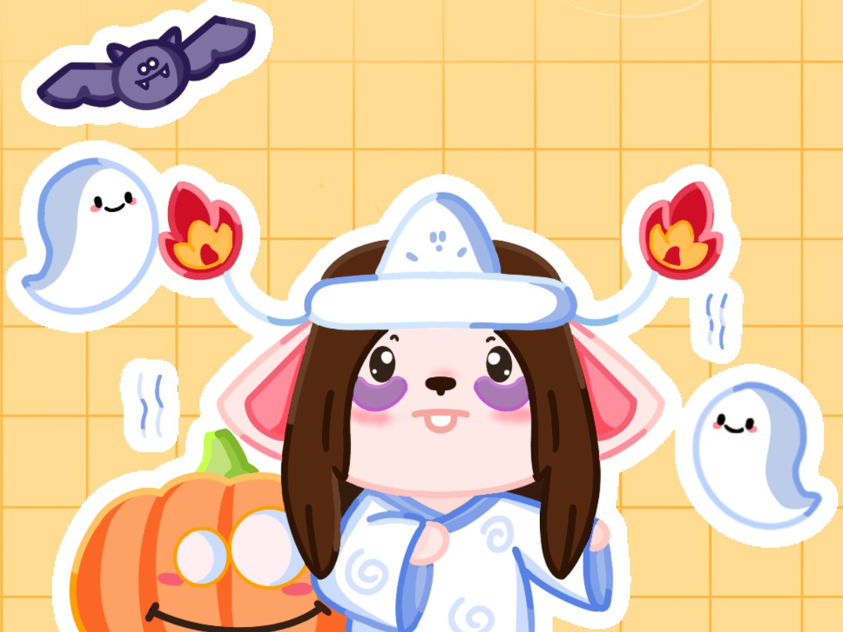 #y园糖插画打卡21天 day5|IP换装设计_方方贴贴-站酷ZCOOL