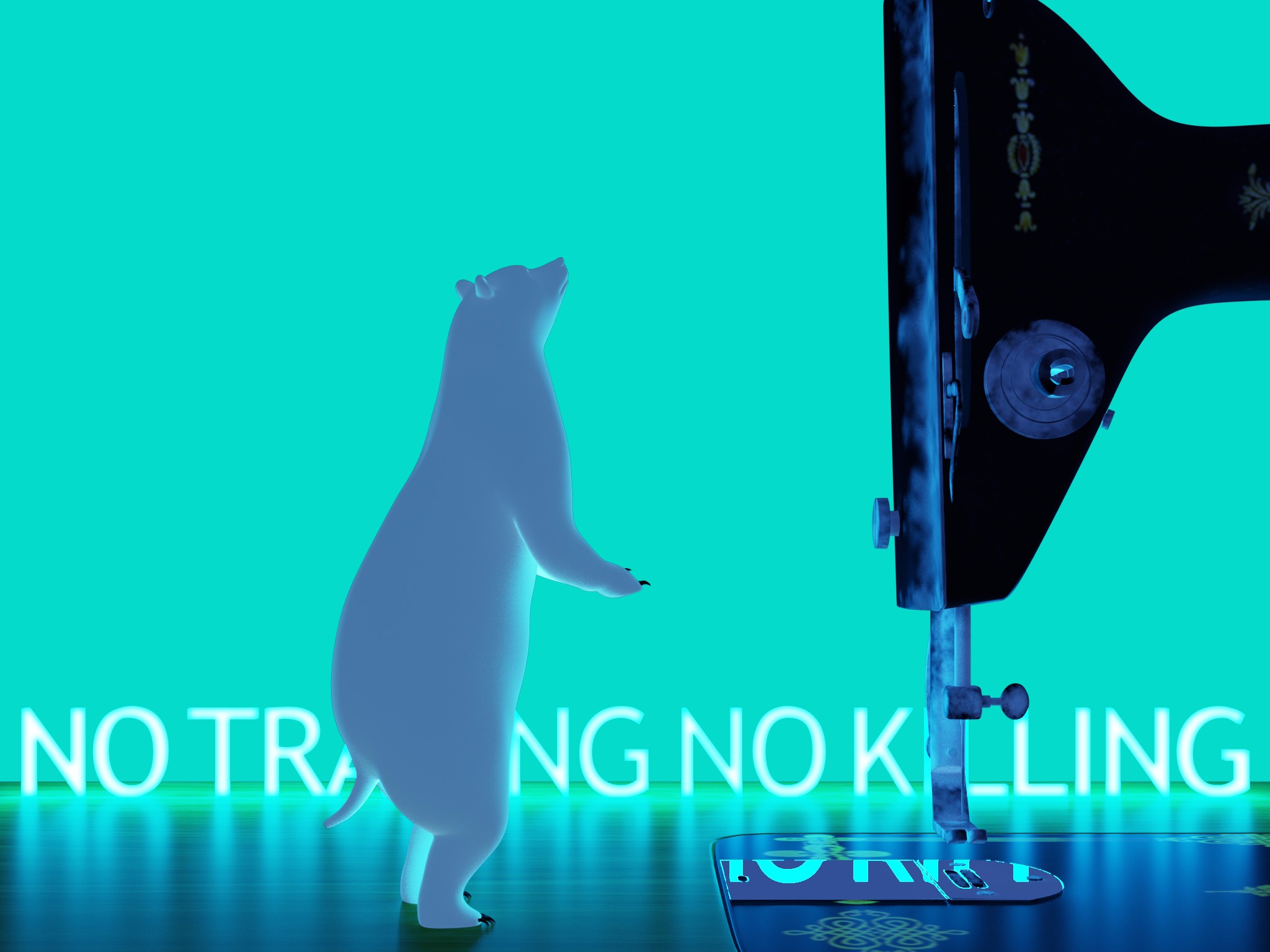 NO TRADING NO KILLING_applehu-站酷ZCOOL