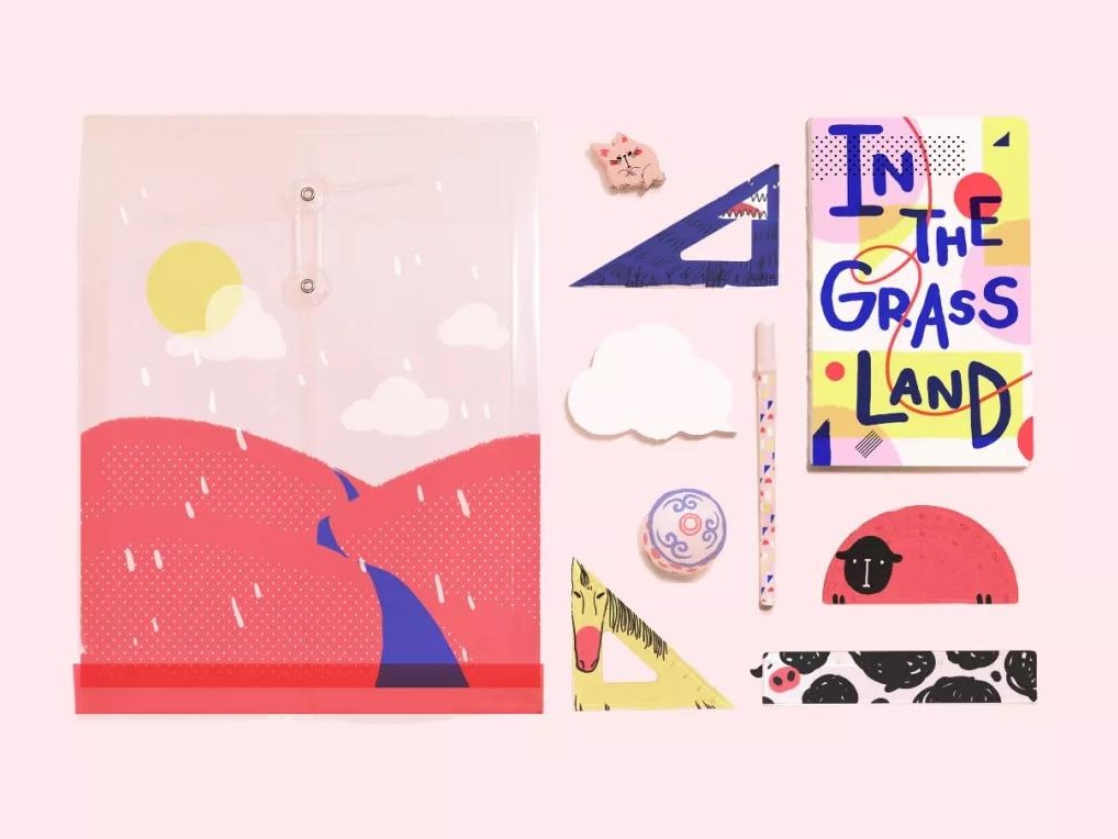 蒙古风格的儿童文具设计_Ametatsu-站酷ZCOOL