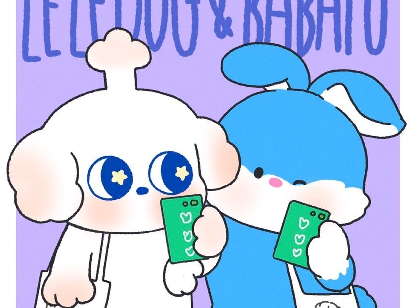 LELEDOG和BABATU系列_三也Bomi-站酷ZCOOL