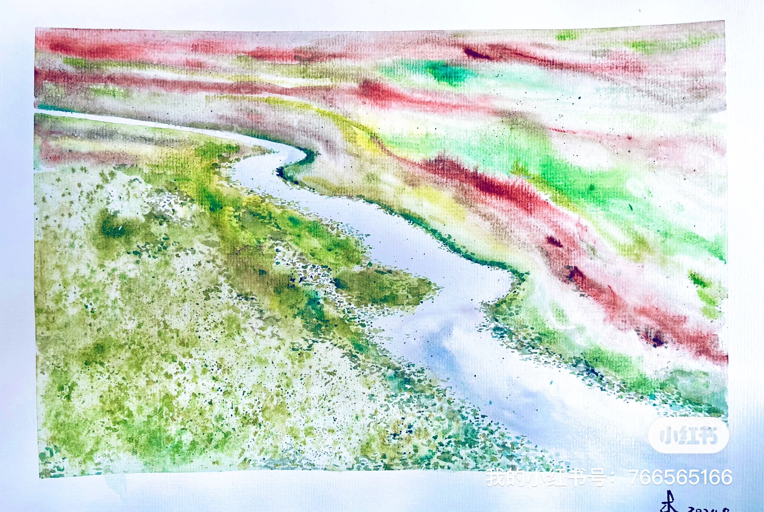 水彩8月26日_沐龍-站酷ZCOOL