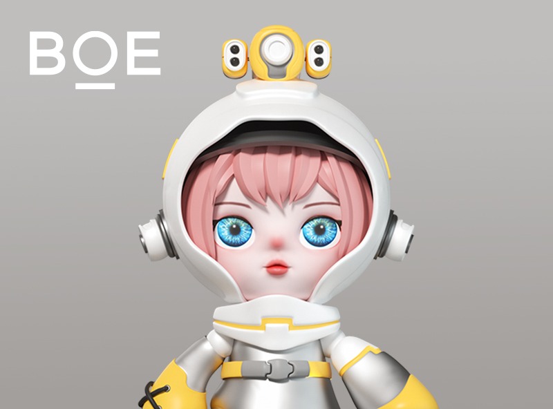 「你好，BOE」京东方品牌IP形象设计 | 机器人京京_BERRY贝瑞-站酷ZCOOL