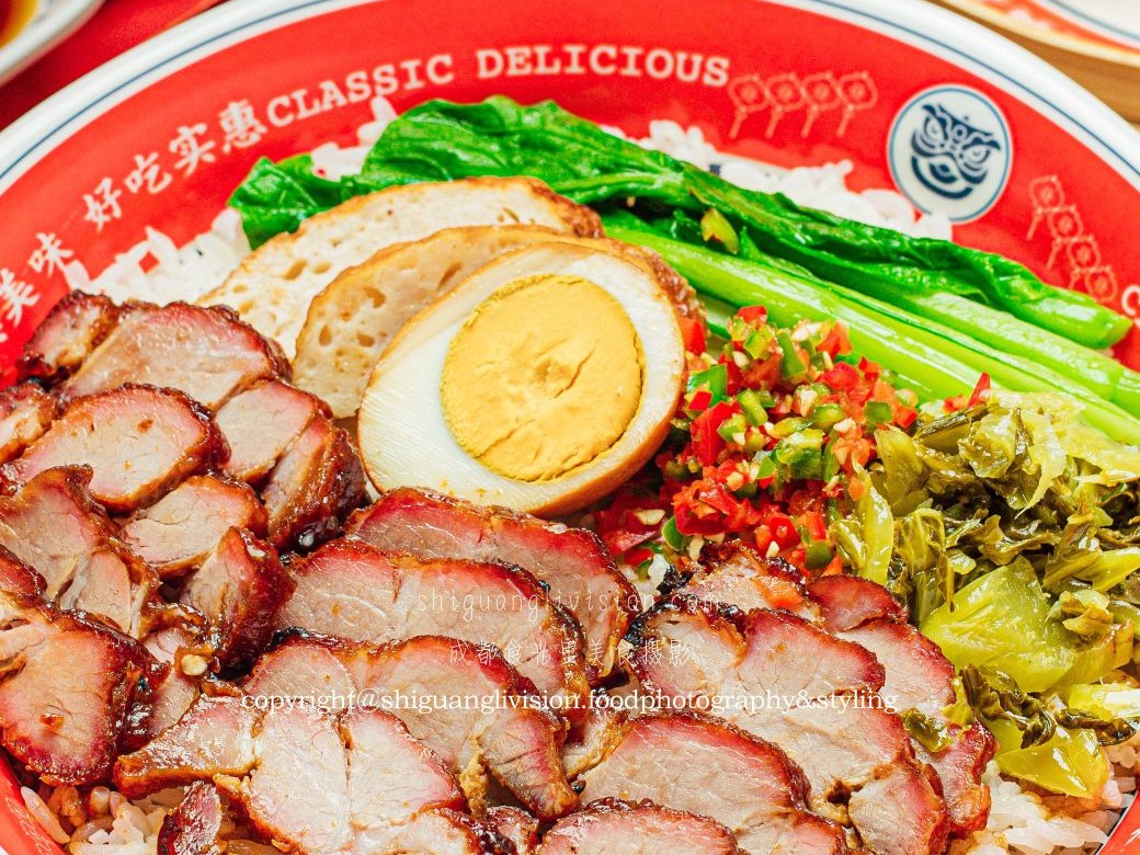 【美食摄影】🍽港式叉烧饭🥓｜餐饮_食光里美食摄影-站酷ZCOOL