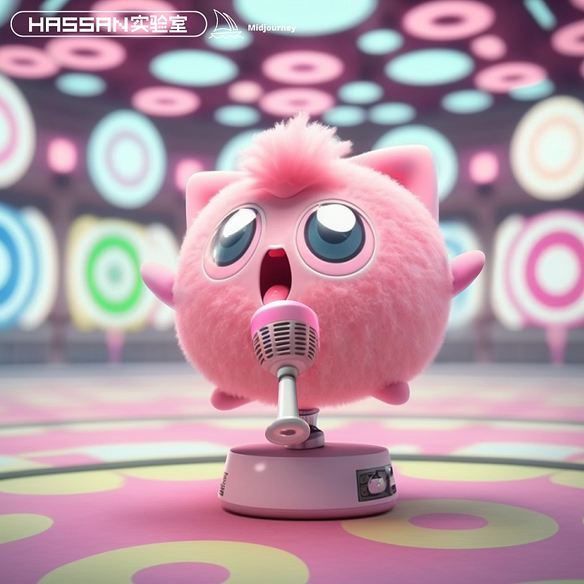 AI绘画每日一词｜OC植绒材质_UniquePapa-站酷ZCOOL