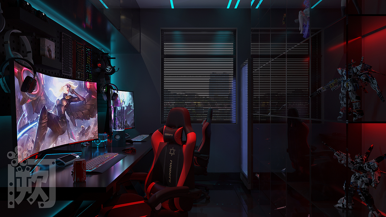 一套北欧效果图_猪猪的小宝贝-站酷ZCOOL