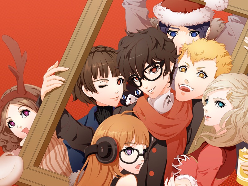 P5圣诞贺图_呱呱姆特-站酷ZCOOL