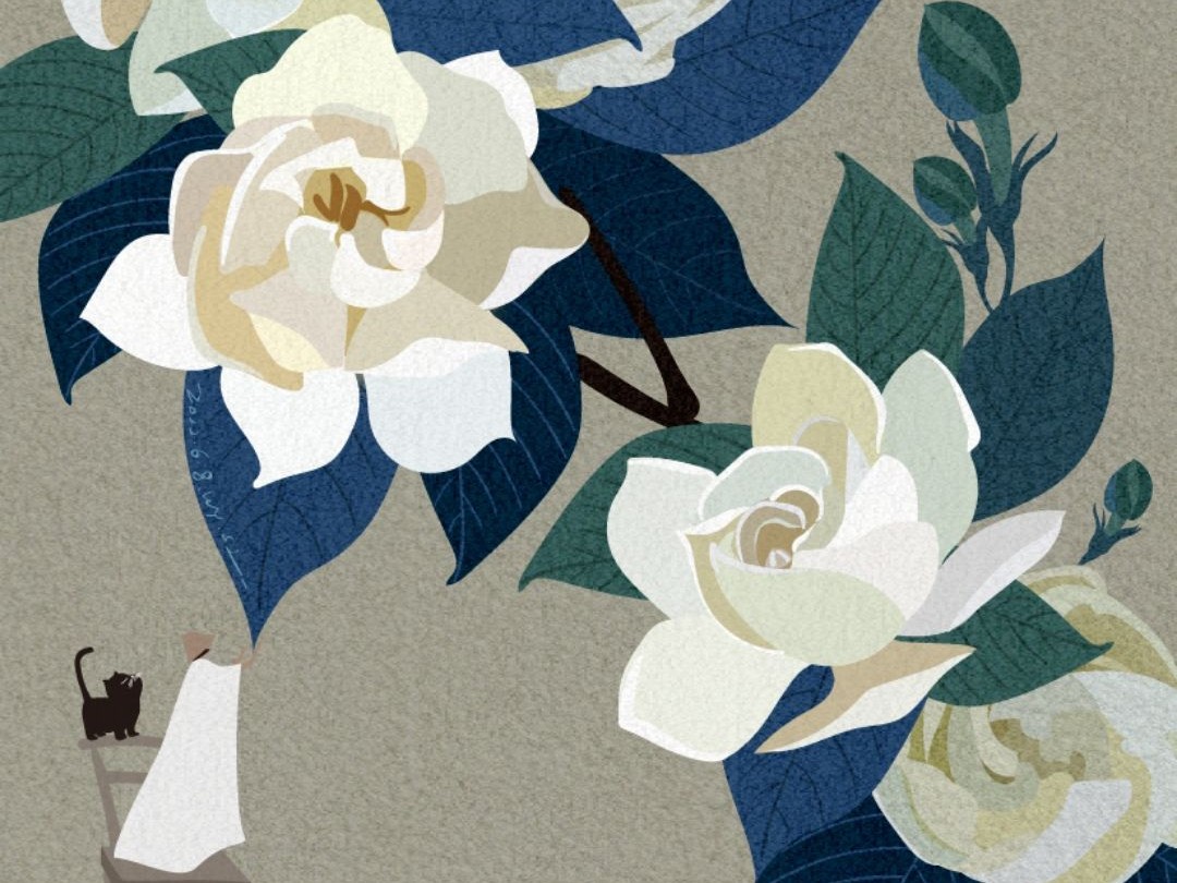 栀子花_w非鱼w-站酷ZCOOL