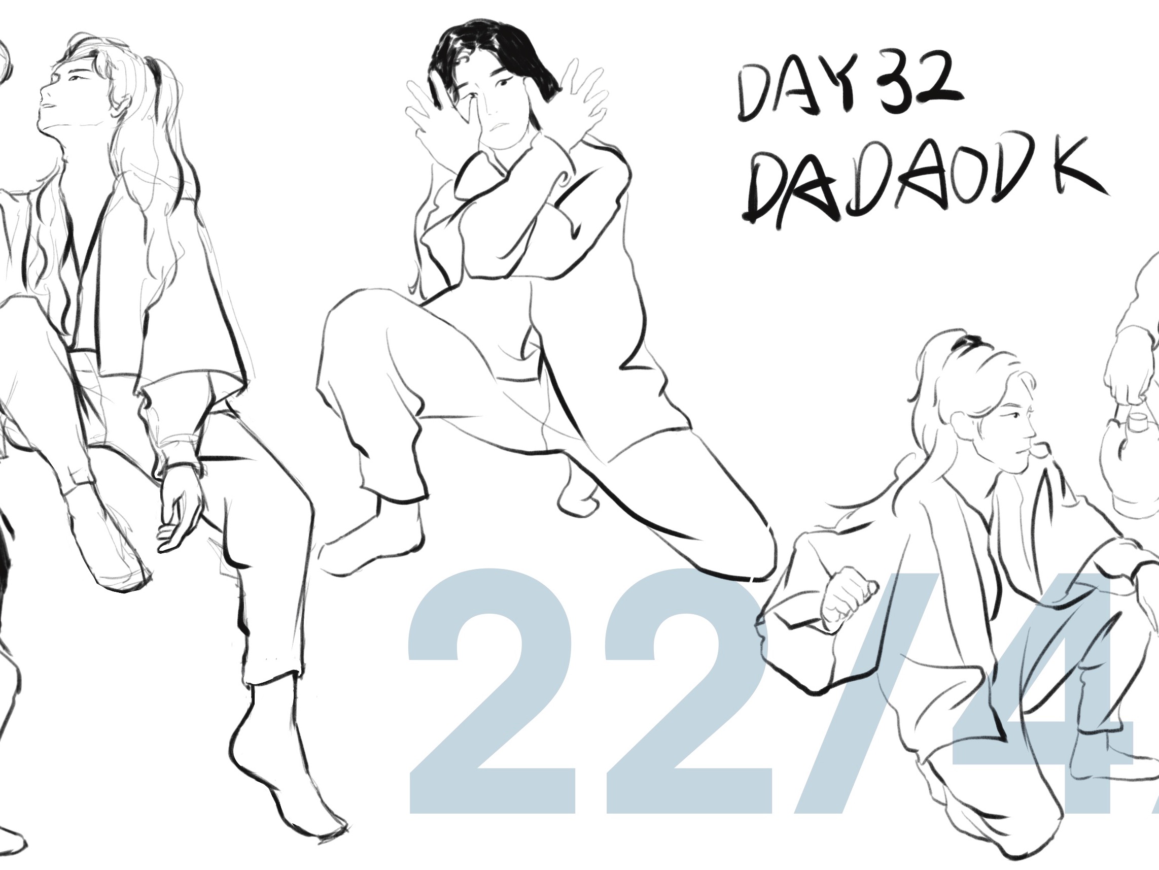 #速写60天挑战赛#@速写班长day32_DADAODK-站酷ZCOOL