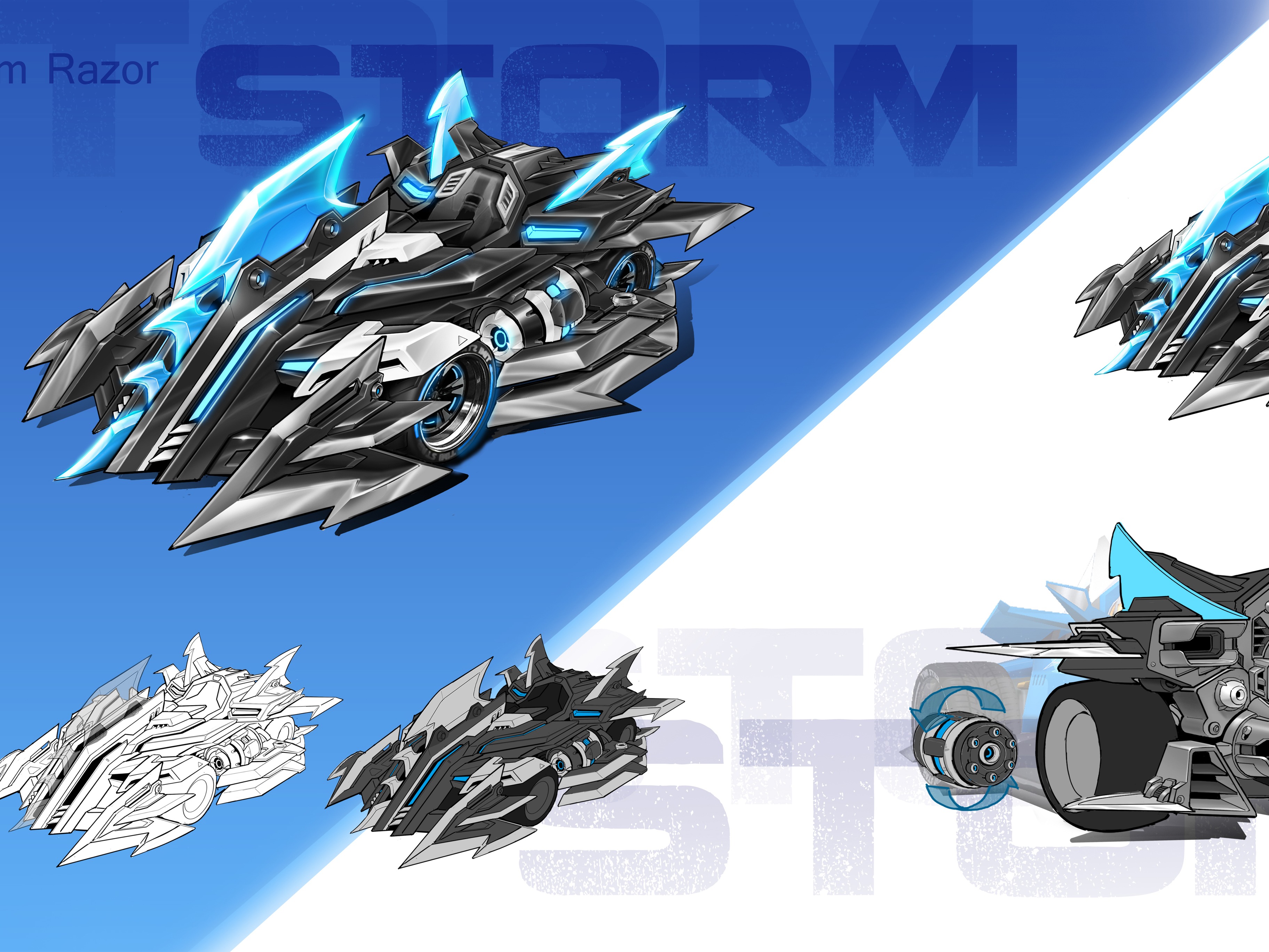 STORM RAZOR_Kang_Z-站酷ZCOOL