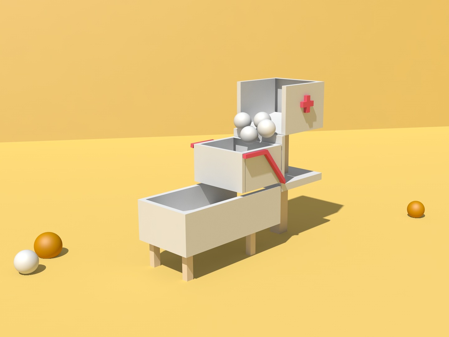 C4D练习自由落体小球_北极星OOT-站酷ZCOOL