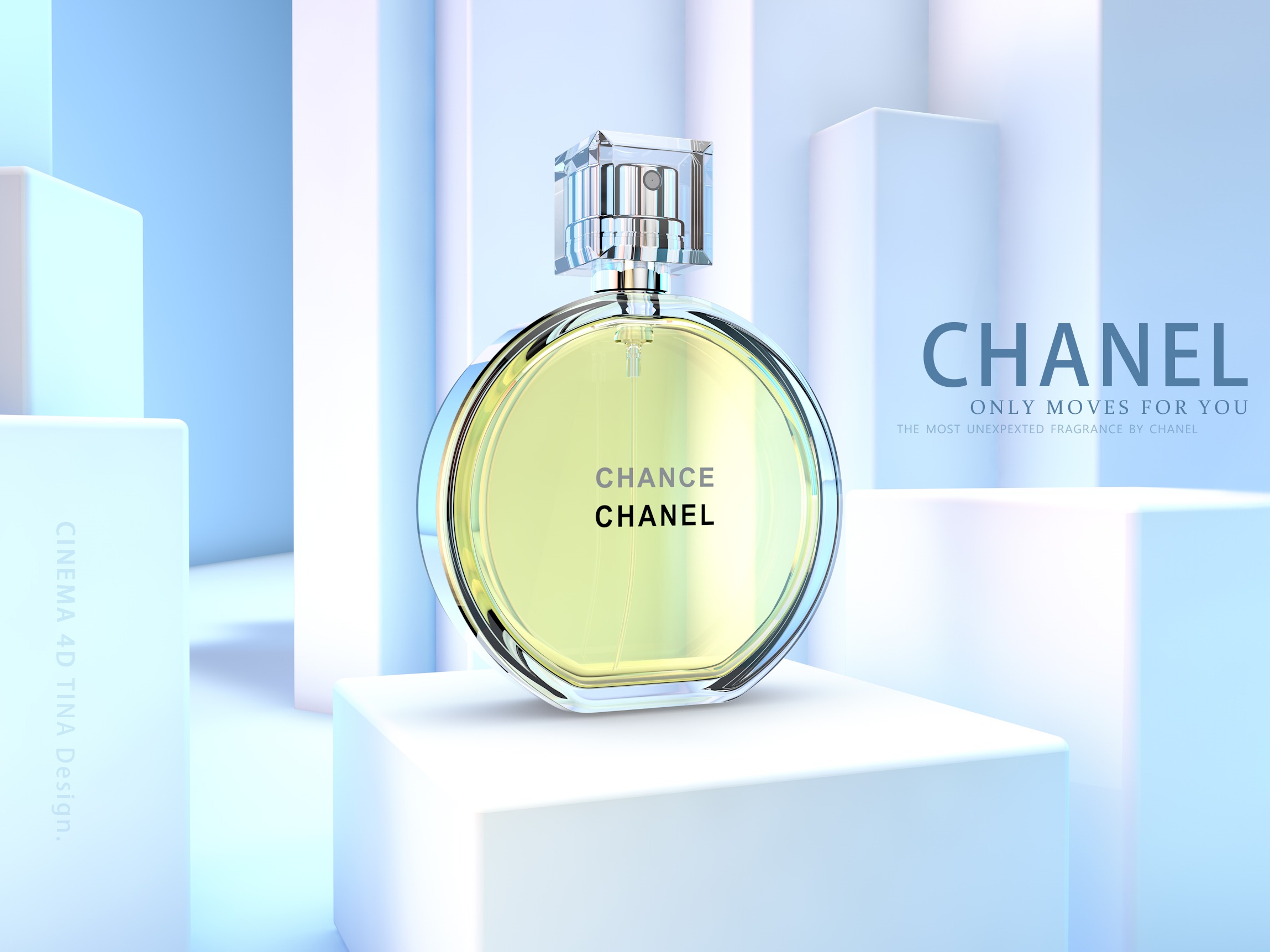 C4D作品_Tina设计师-站酷ZCOOL