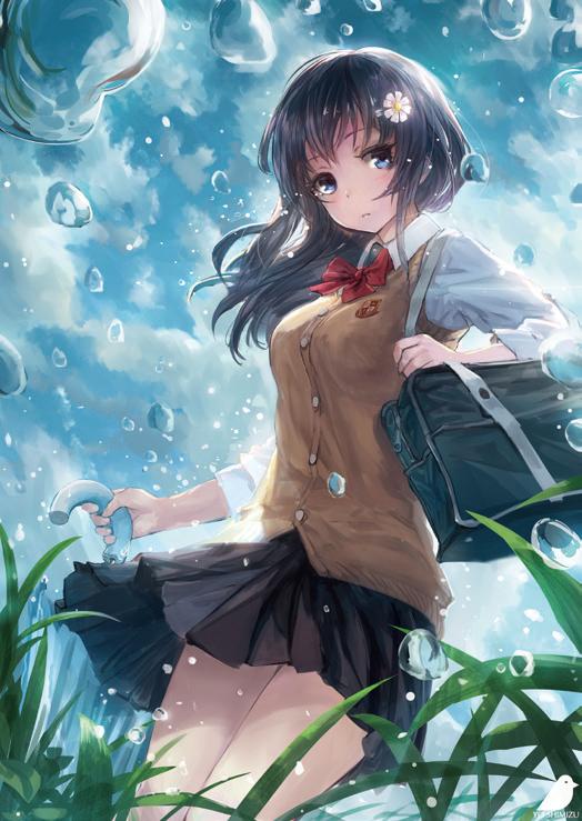 CG绘画丨板绘教程丨原画教程丨#板绘 jk制服少女画法_CGWANG王氏教育-站酷ZCOOL