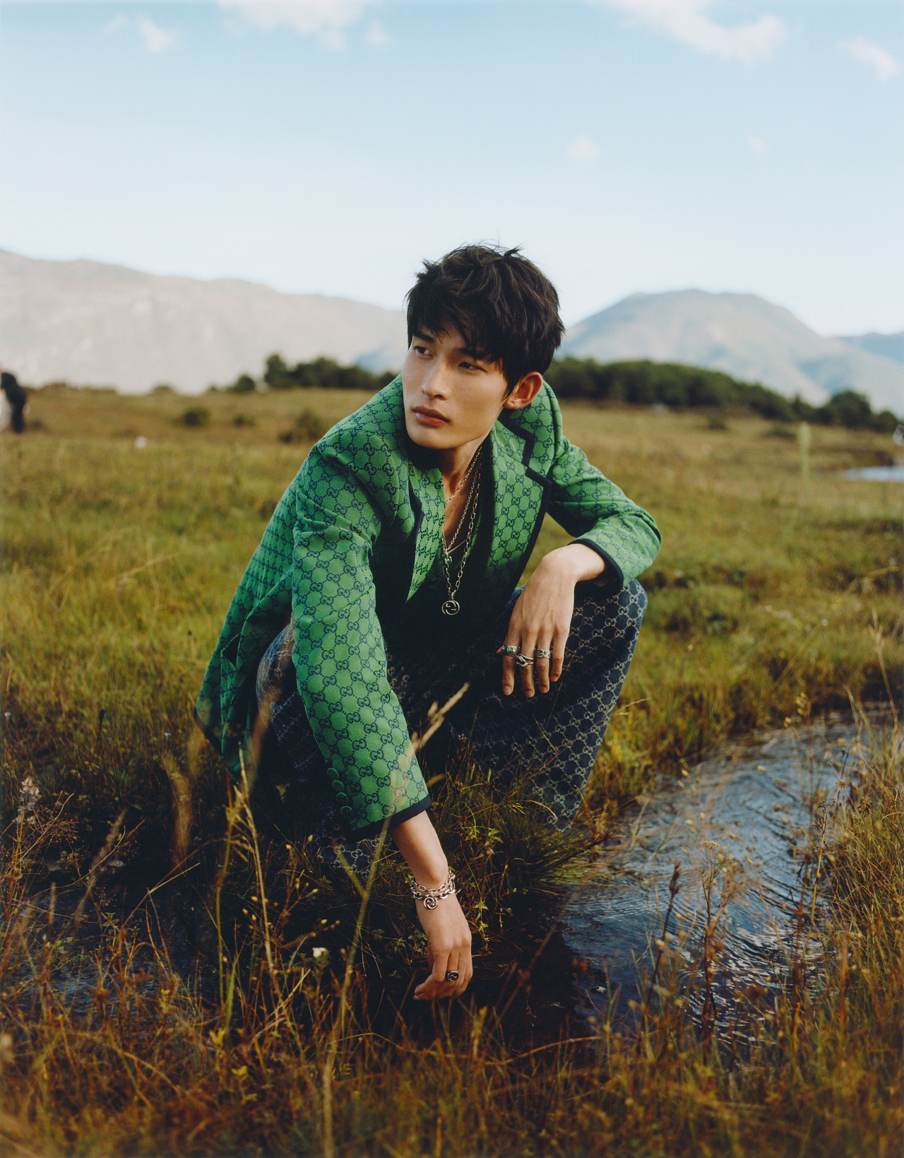 修图作品——《芭莎男士》x GUCCI_修图师维-站酷ZCOOL