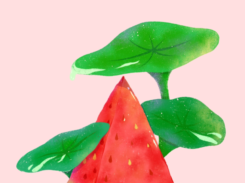 夏天🍉_AprilZhen-站酷ZCOOL