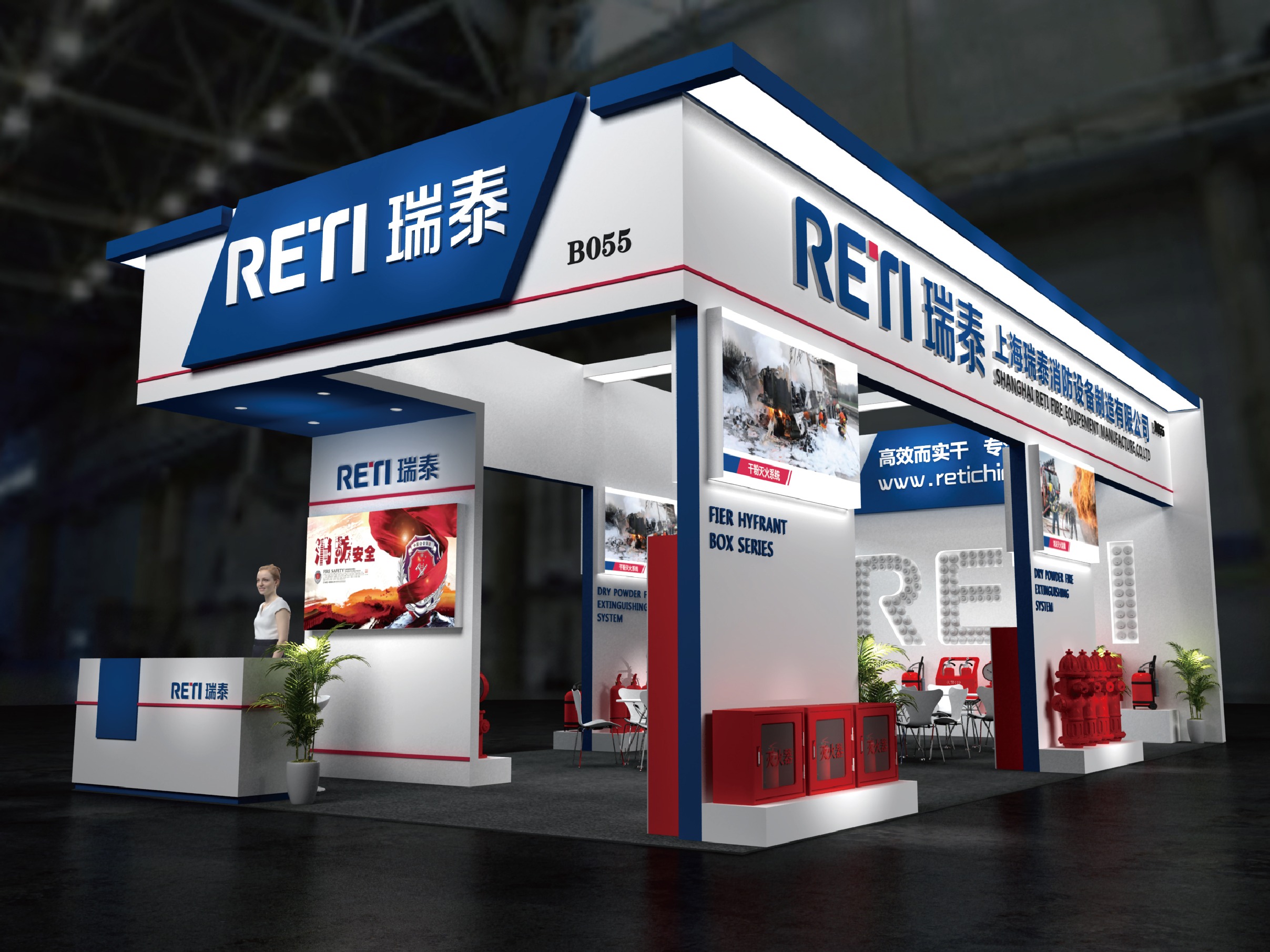 展台设计_韦大宝Sodmi-站酷ZCOOL