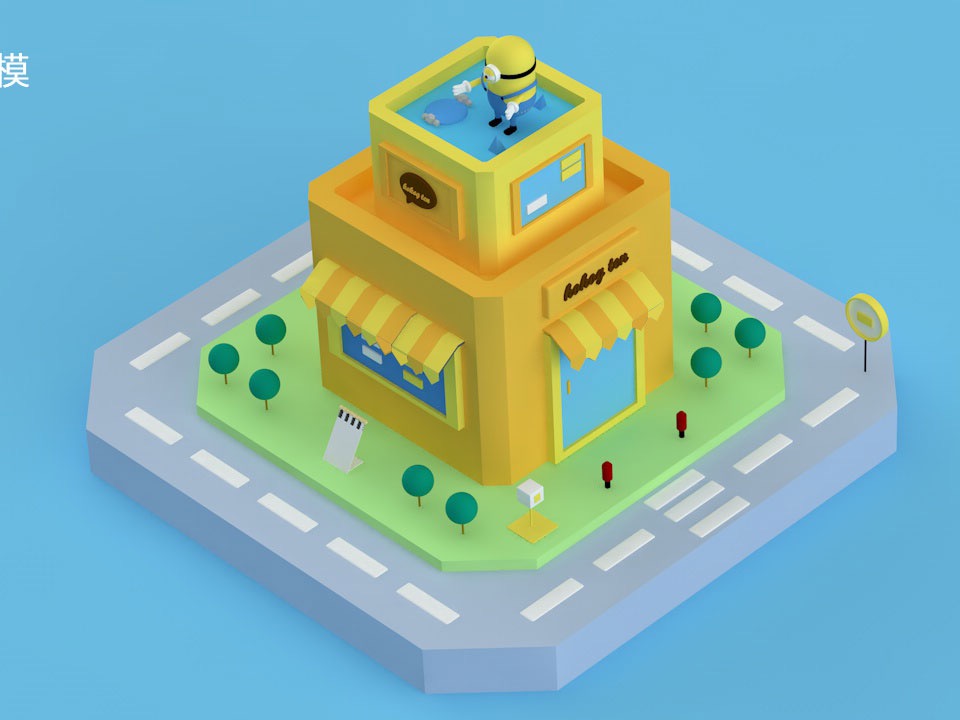 C4D_筱GL-站酷ZCOOL