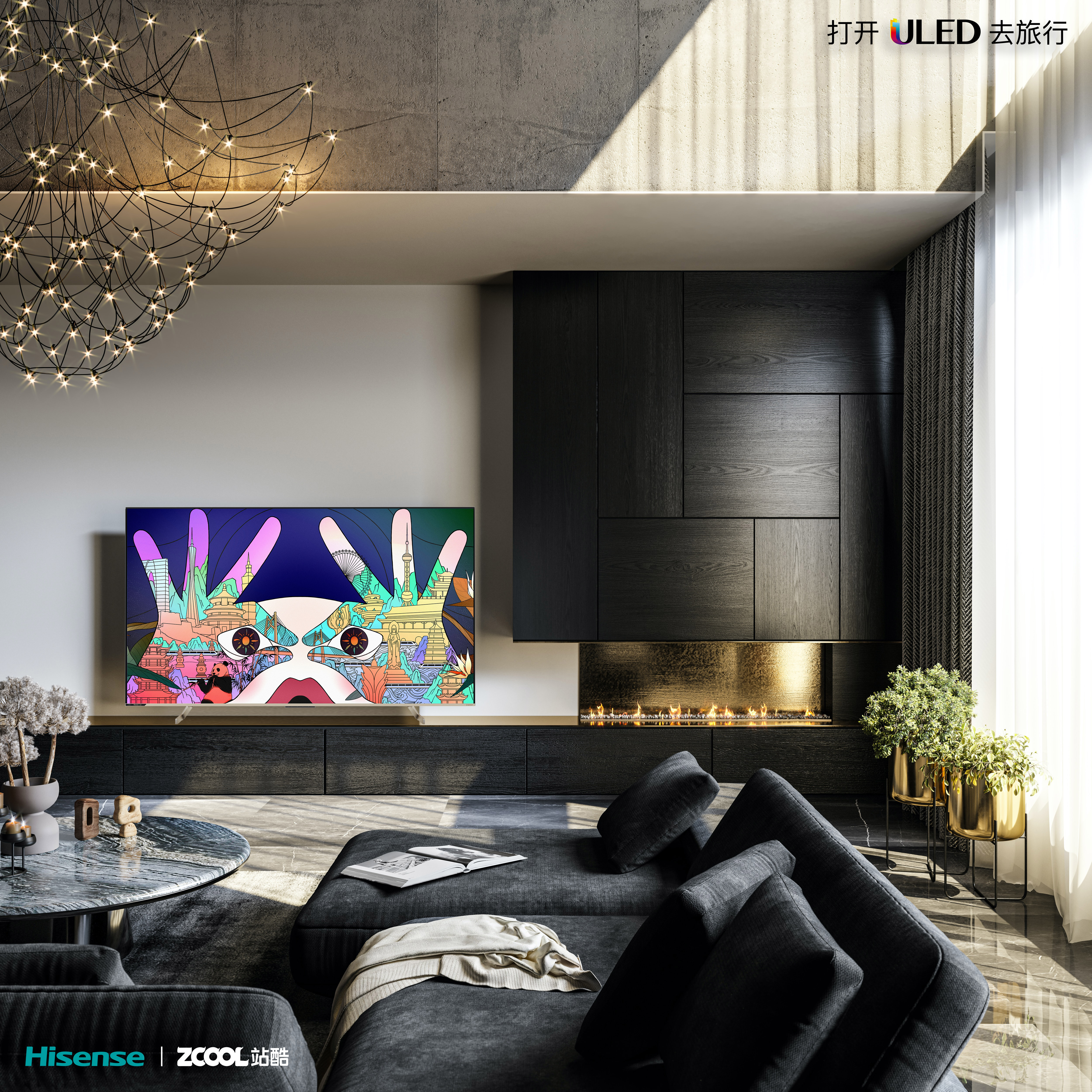 打开ULED去旅行，找到属于眼睛的那个奇幻世界！_派派对对ppdd-站酷ZCOOL