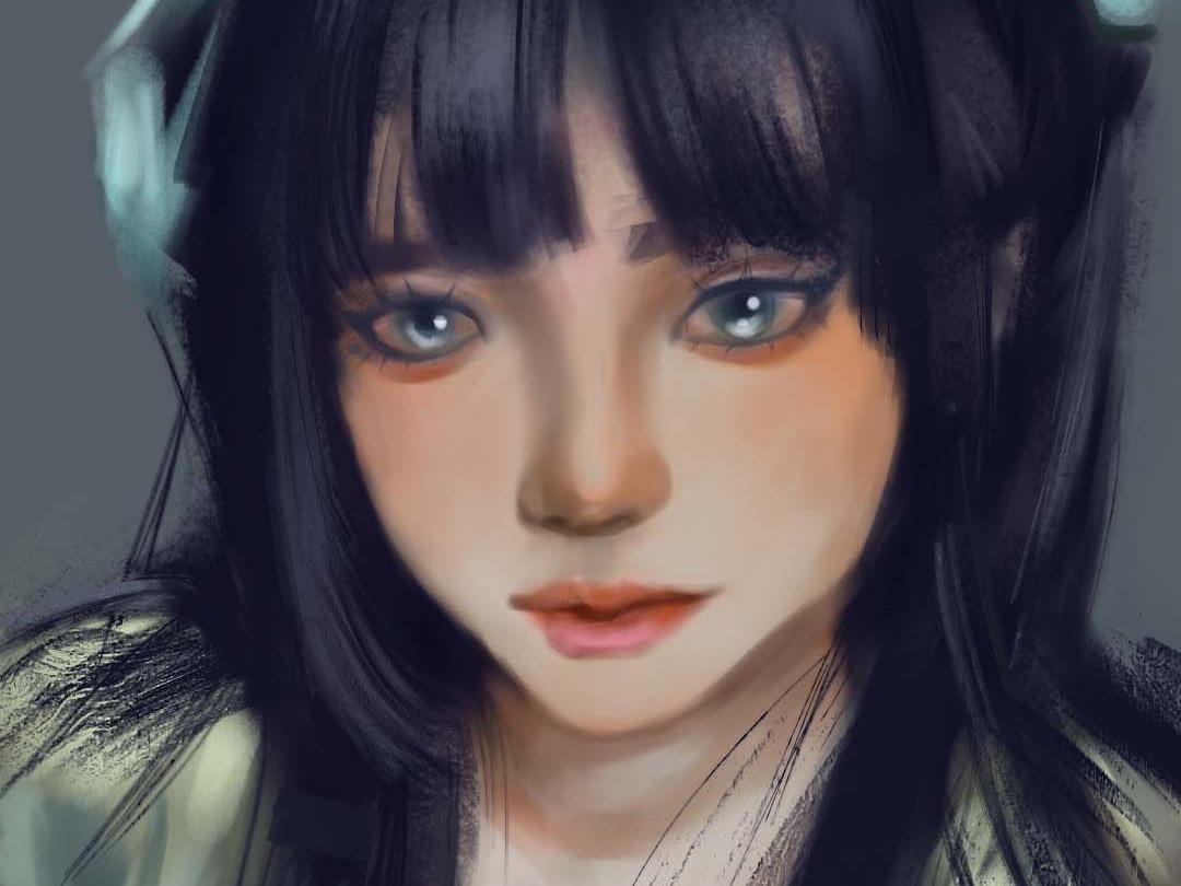 试一下画头像_TYuJ-站酷ZCOOL