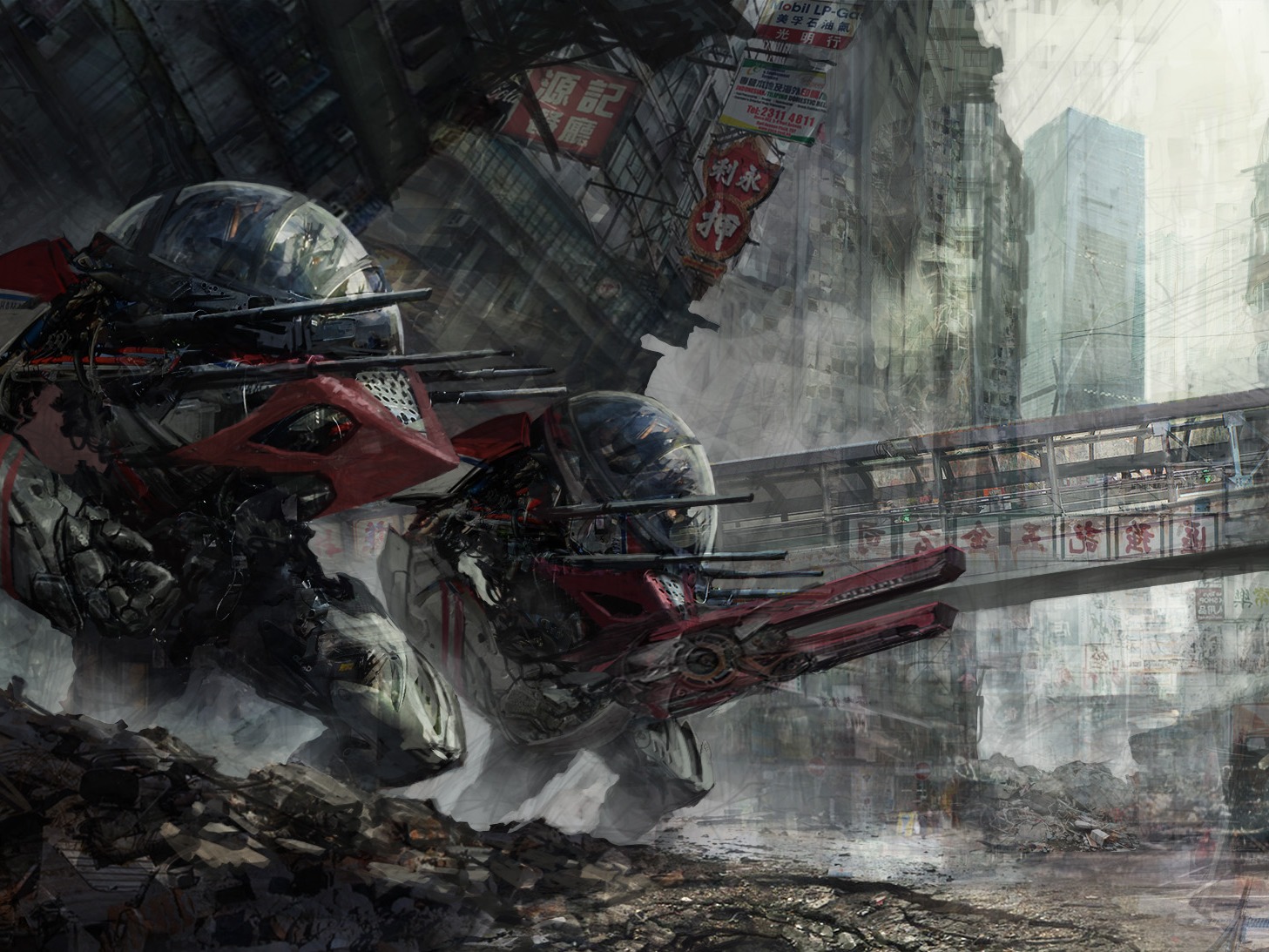 《Dying World》概念场景_Toki琦-站酷ZCOOL