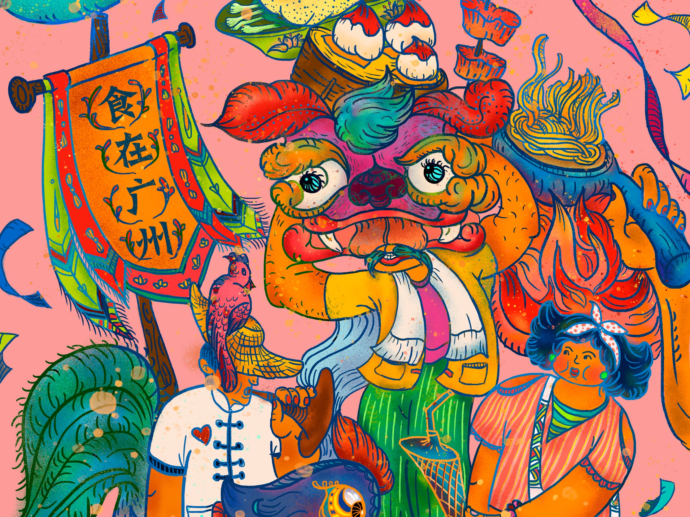 食在广州_Vicki_lin08-站酷ZCOOL