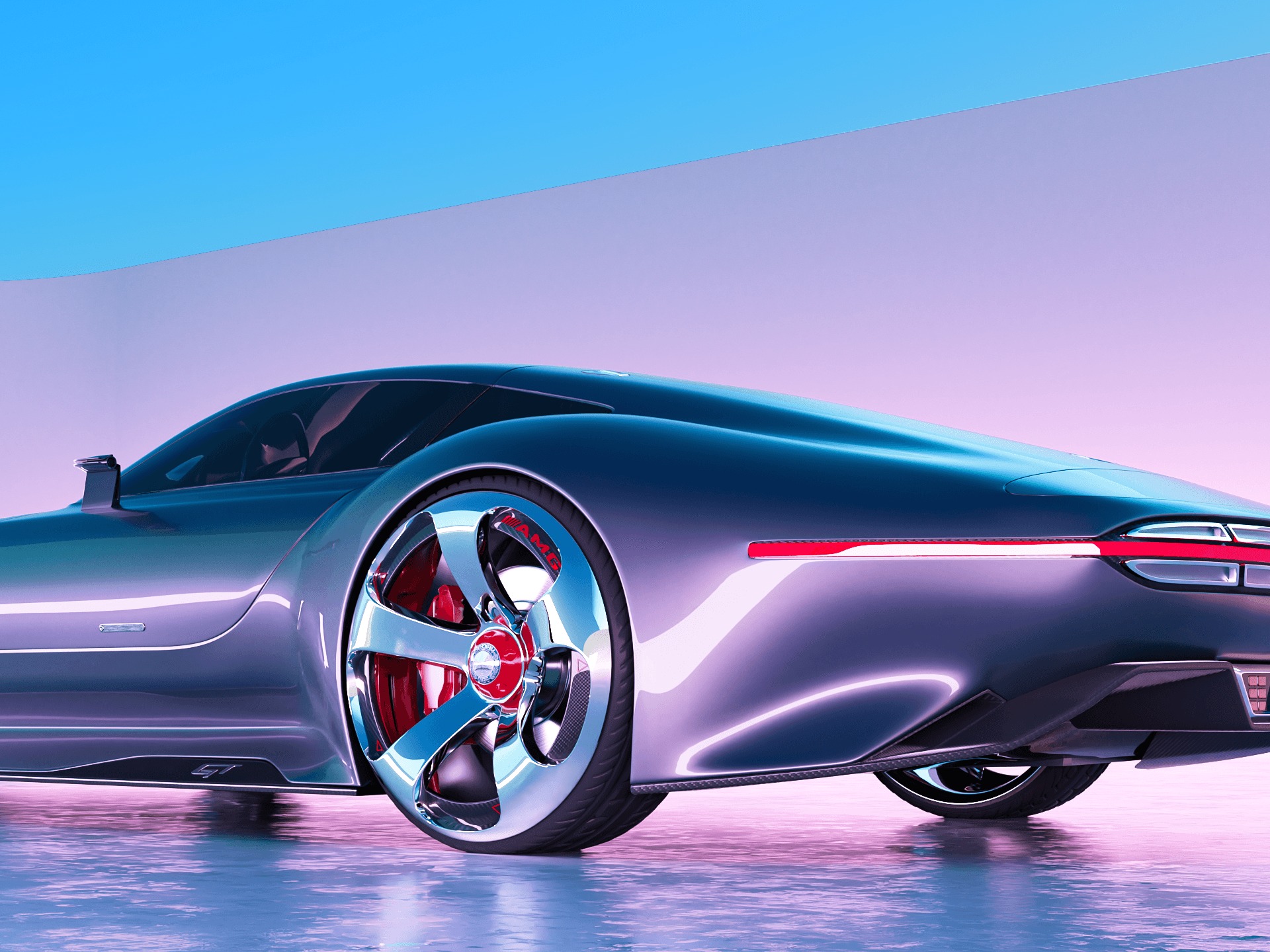 奔驰GT CGI_Colin__Chen-站酷ZCOOL