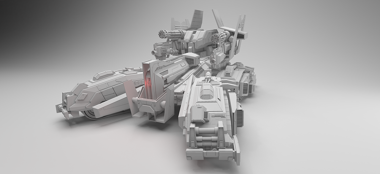 科幻战车设计_三川sama-站酷ZCOOL