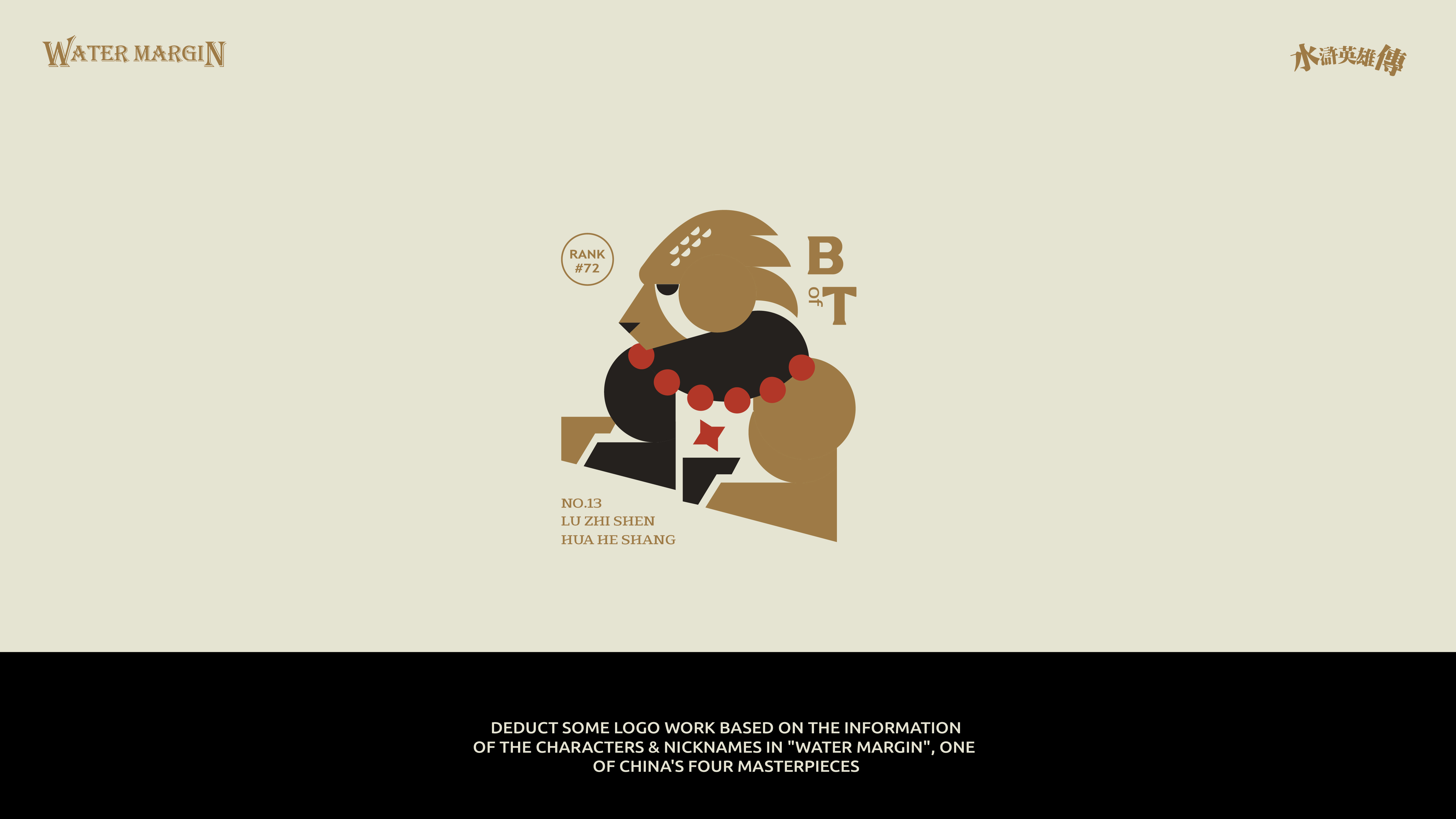 Logo&Typography｜水浒系列_OverG-站酷ZCOOL