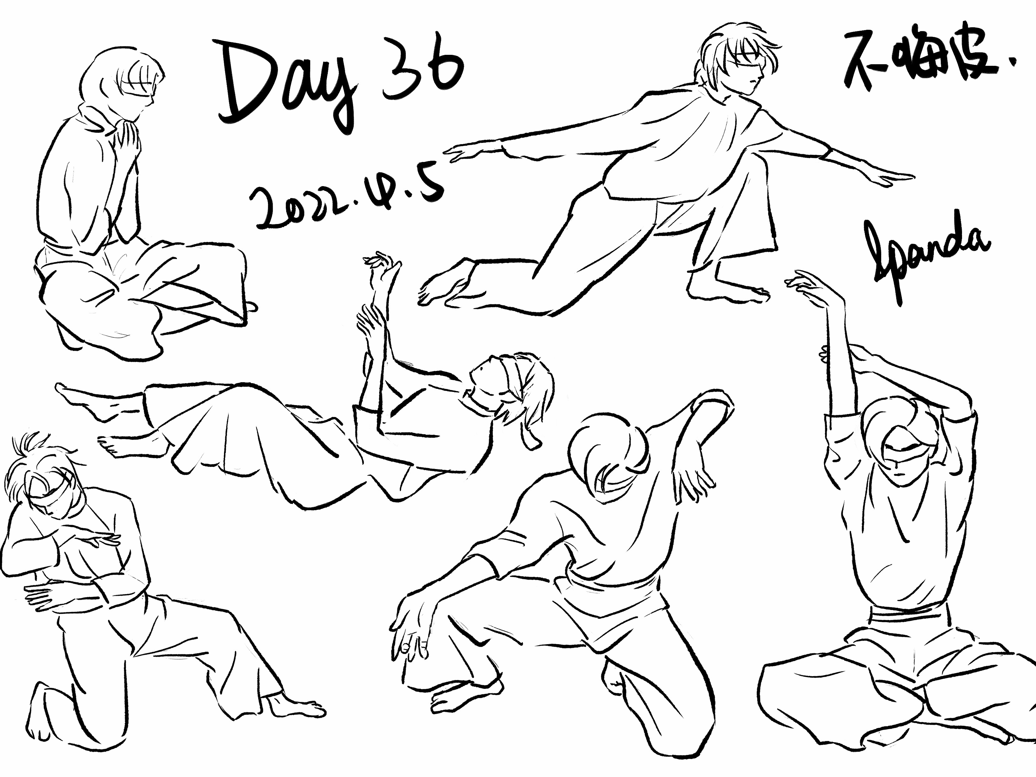 #速写60天挑战赛#Day36@速写班长 _阿瑟ASIR-站酷ZCOOL