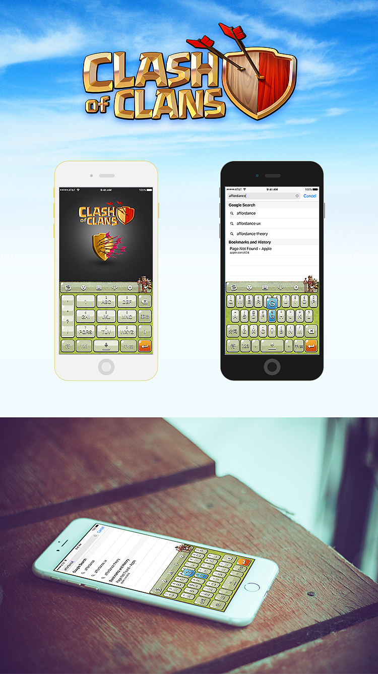部落冲突COC-搜狗皮肤_枫凝紫夜-站酷ZCOOL