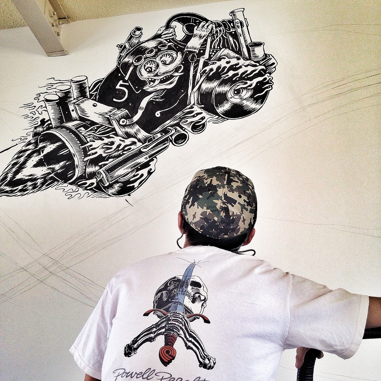 整理了一下最近的画.off the wall !!_独眼矮子-站酷ZCOOL