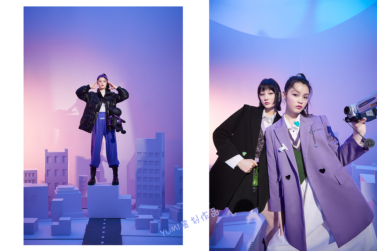 太平鸟女装-微观城市Y2K女孩_Yumi大酱-站酷ZCOOL