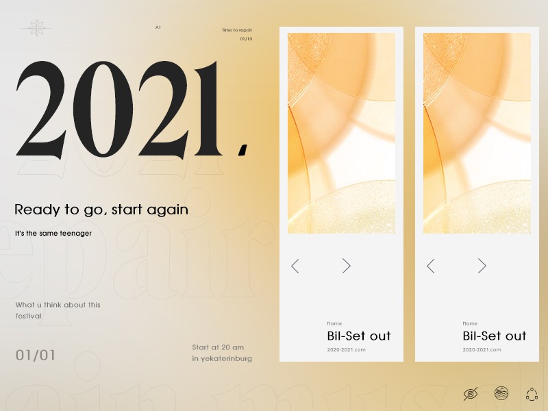 2020/2021 Ready to go, start again_LAniiii-站酷ZCOOL