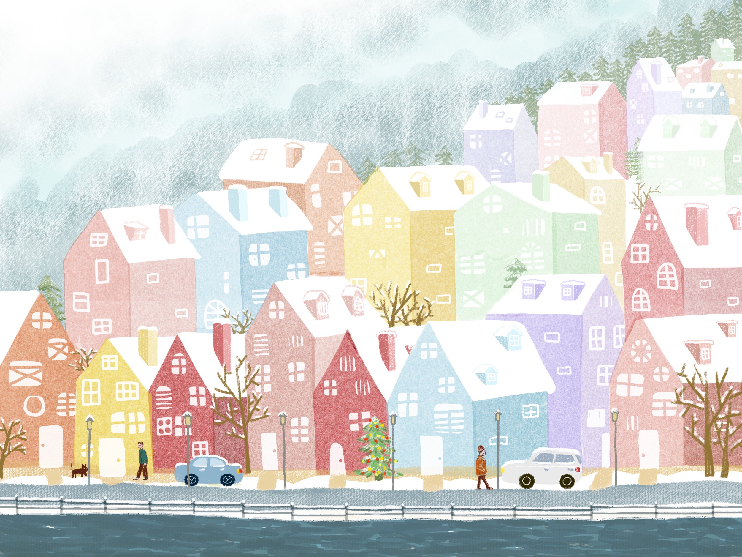 冬天_达山_-站酷ZCOOL