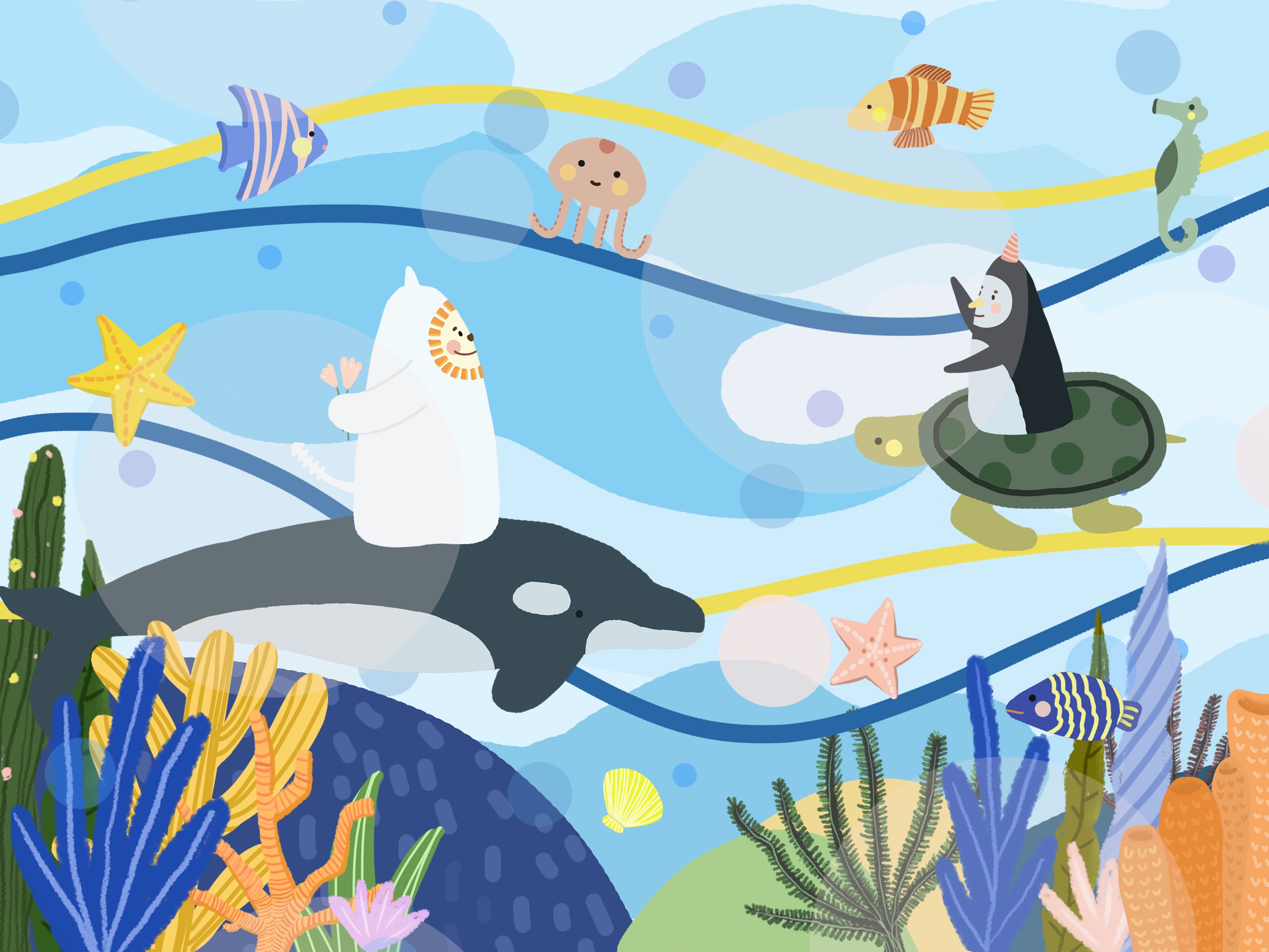 吉祥物设计|一只北极熊_c1h023en-站酷ZCOOL