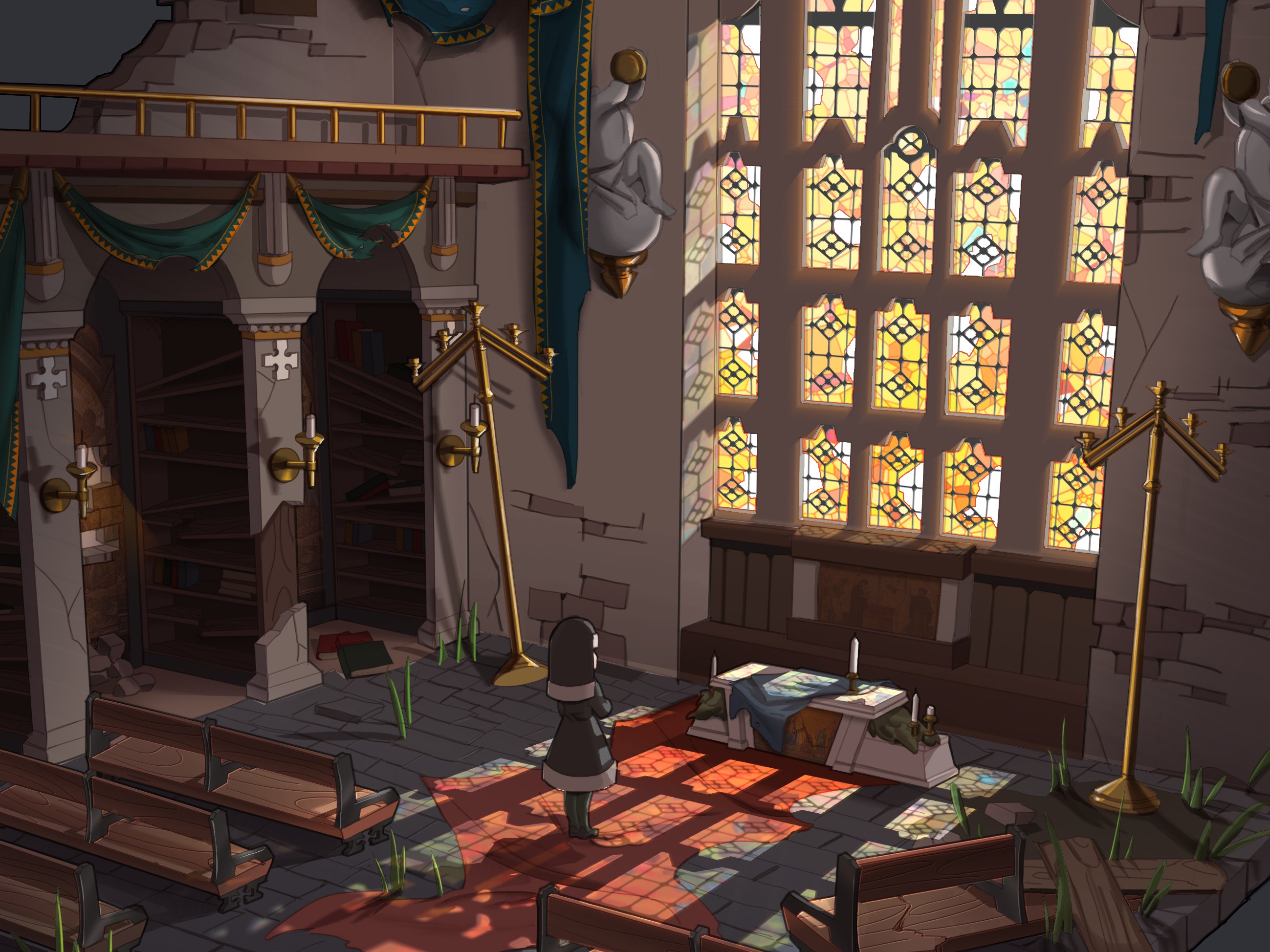 【课程作品】室内场景__Cheese-站酷ZCOOL