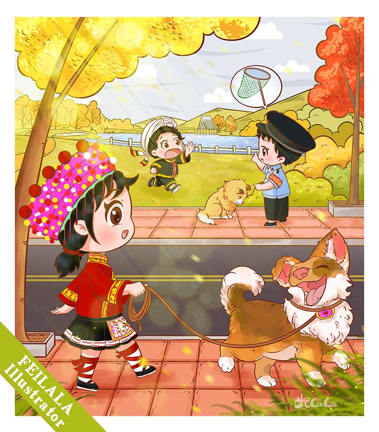 一些插画海报_妃LALA-站酷ZCOOL