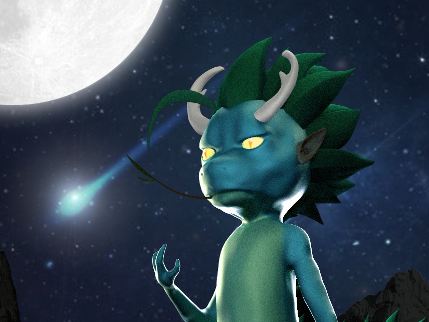 自创角色loong_酸溜溜柠檬LR-站酷ZCOOL