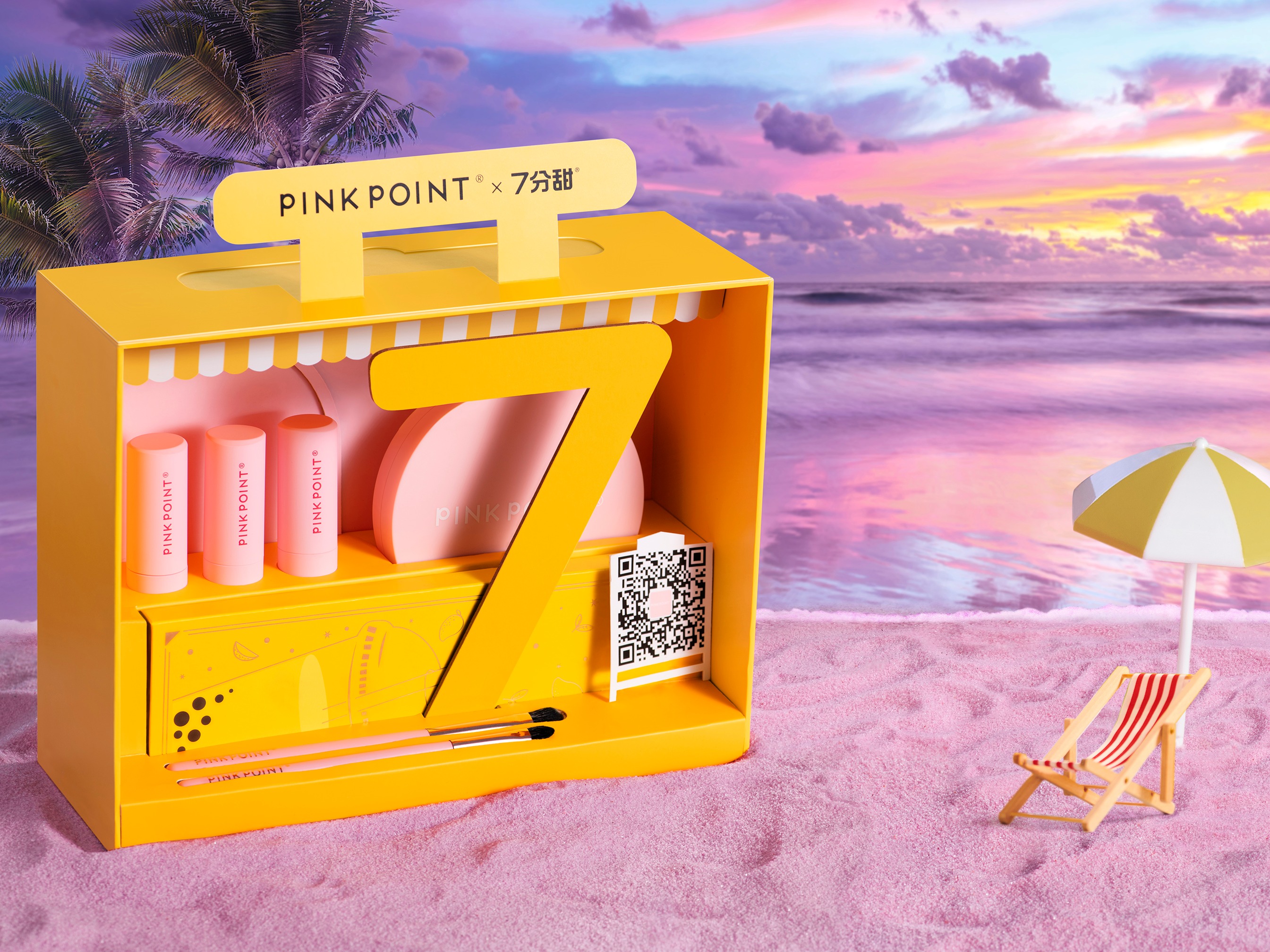 pinkpoint & 7分甜 联名款拍摄_2x3ART-站酷ZCOOL