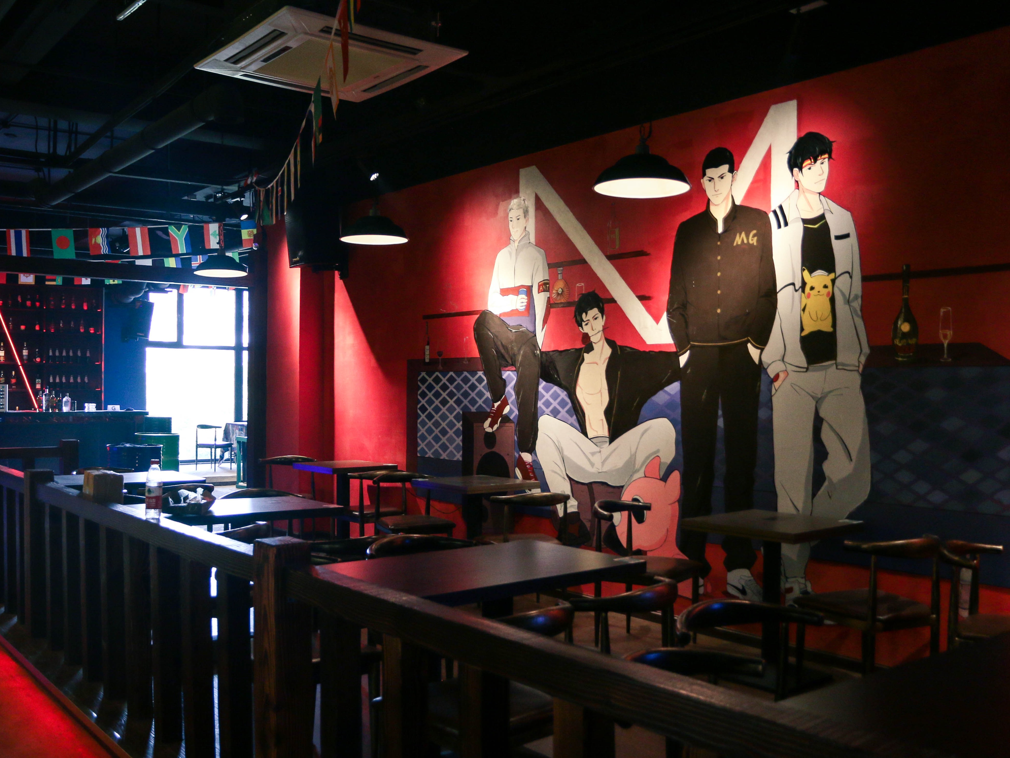 MOGEN餐吧墙绘_小王子_-站酷ZCOOL