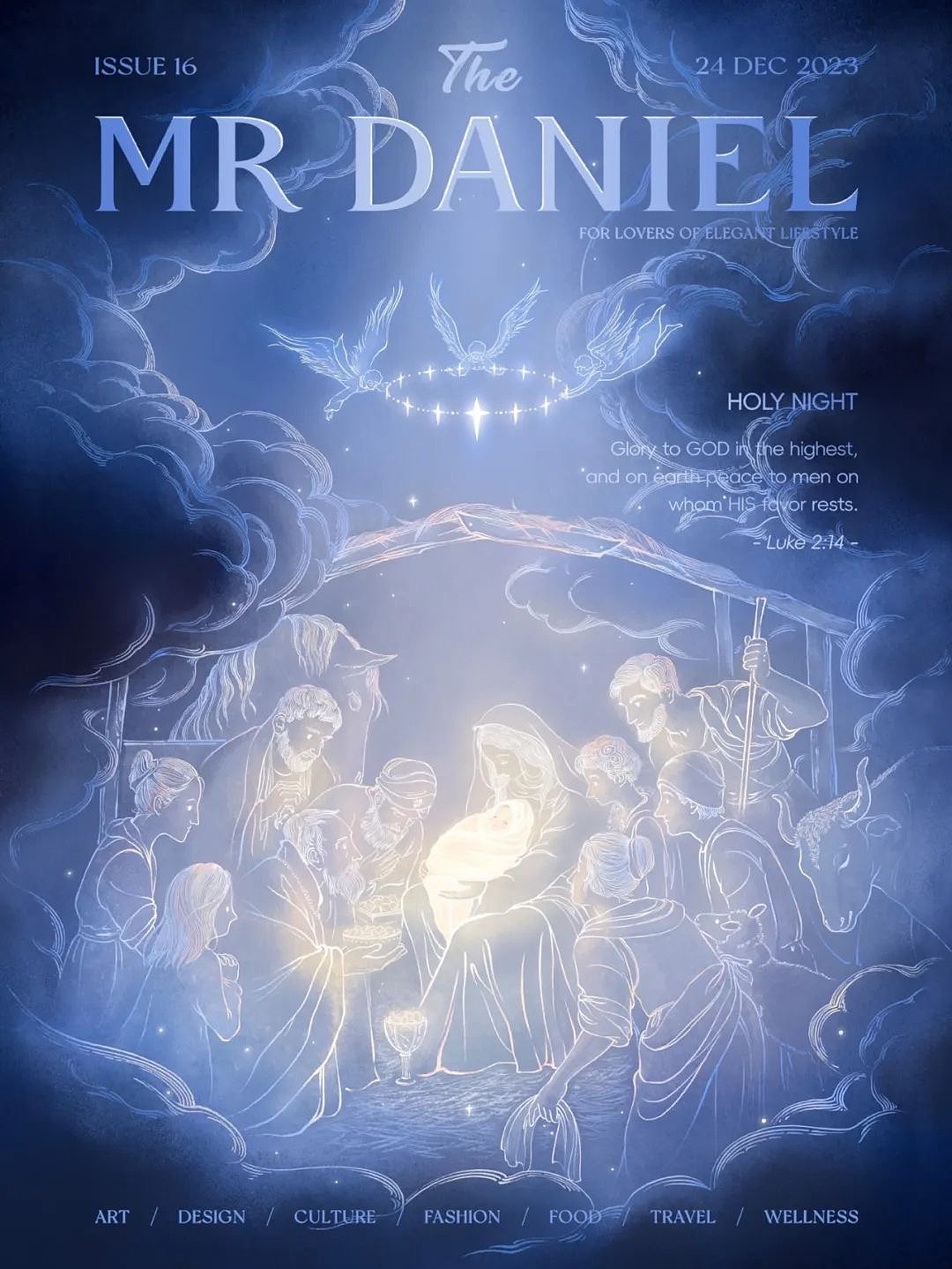 2023年《THE MR DANIEL》系列插画汇总_昕瞳ZHOU-站酷ZCOOL