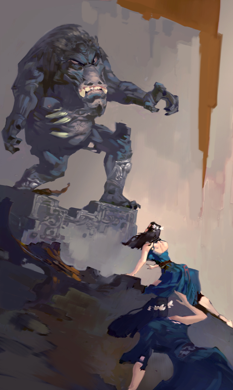 继晒!BOSS如何教你吓唬人_布鲁布鲁朵-站酷ZCOOL