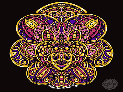 复古的对称设计_佐雅ZoYa-站酷ZCOOL