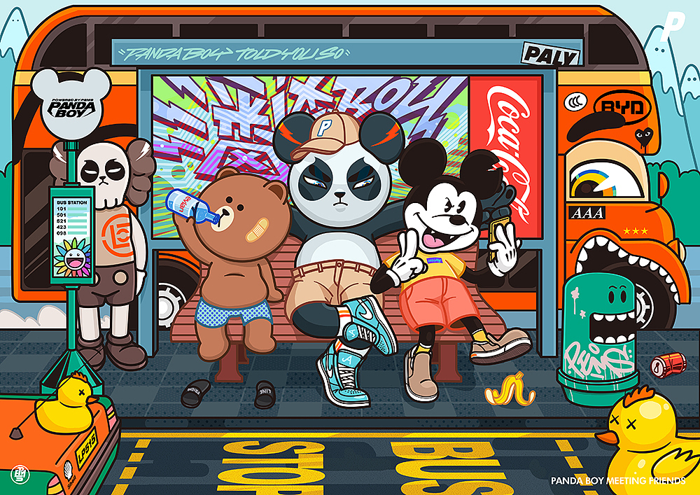 PANDABOY进化|插画|概念设定|PEMS大鹏_原创作品-站酷ZCOOL