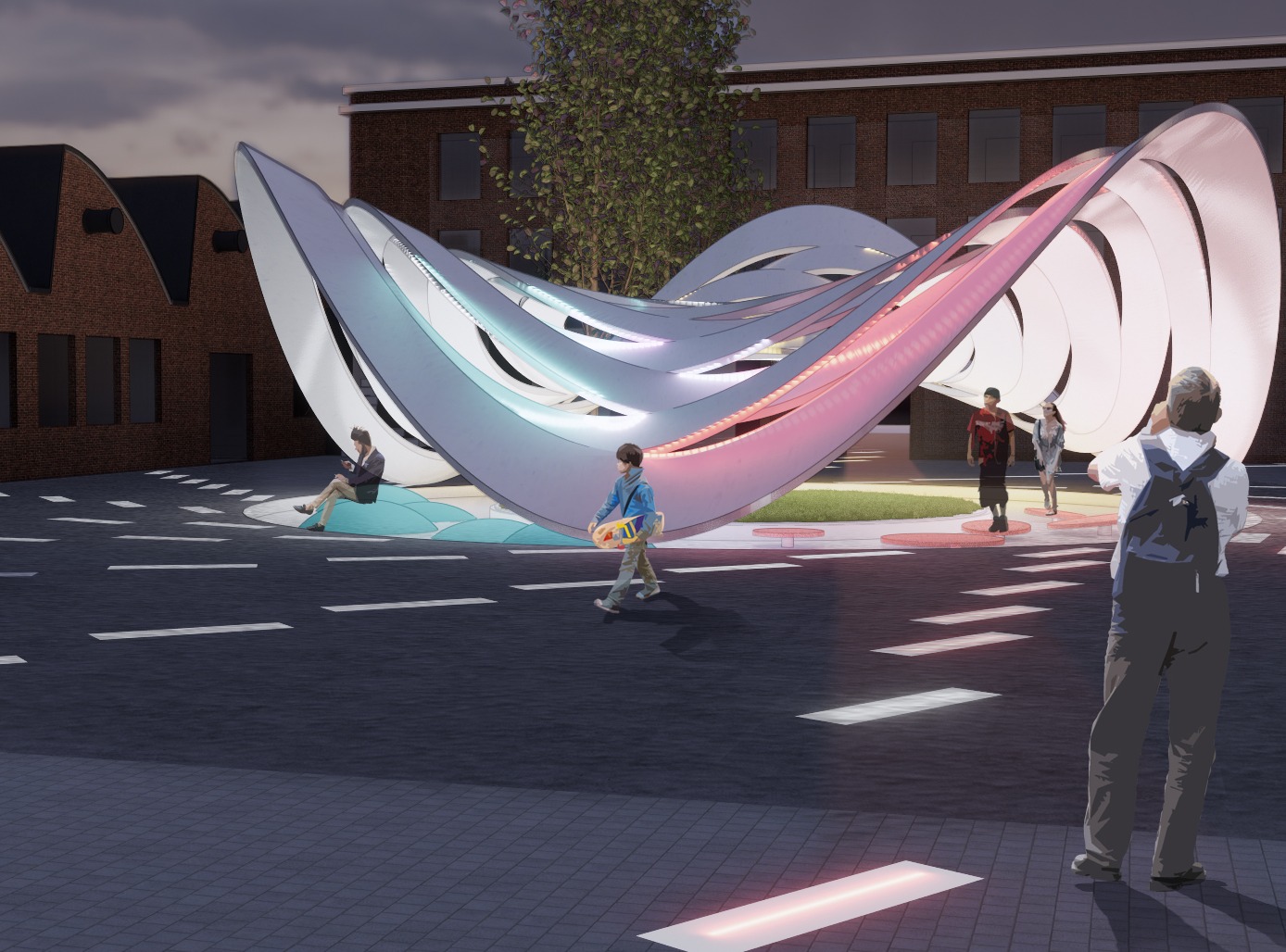 《MOOD》空间情绪转换体验式空间设计_ZR77-站酷ZCOOL